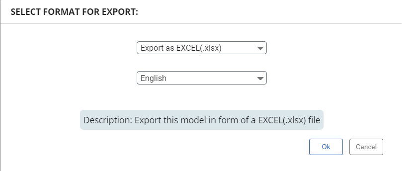 Export as / Import from EXCEL (.xlsx)