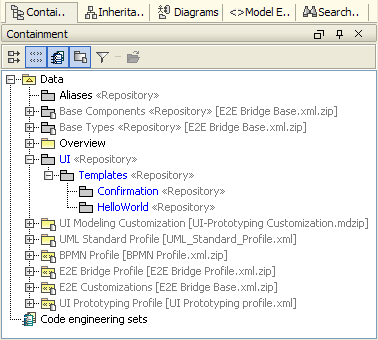 Modeling the User Interface