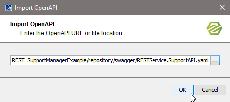 Importing OpenAPI Files (REST)