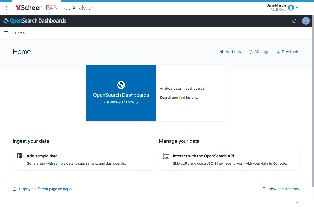 Analyzing Platform Logs