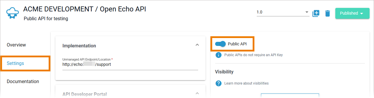 API Types: Public vs. Private